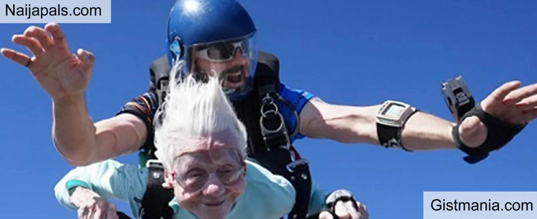 104 Year Old Woman Dies Days After Going Skydiving To Break Guinness